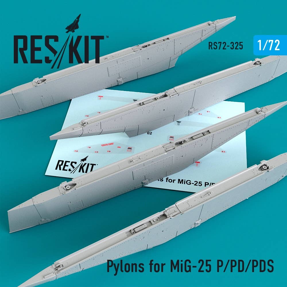 Pylons for MiG-25 P/PD/PDS | HLJ.com