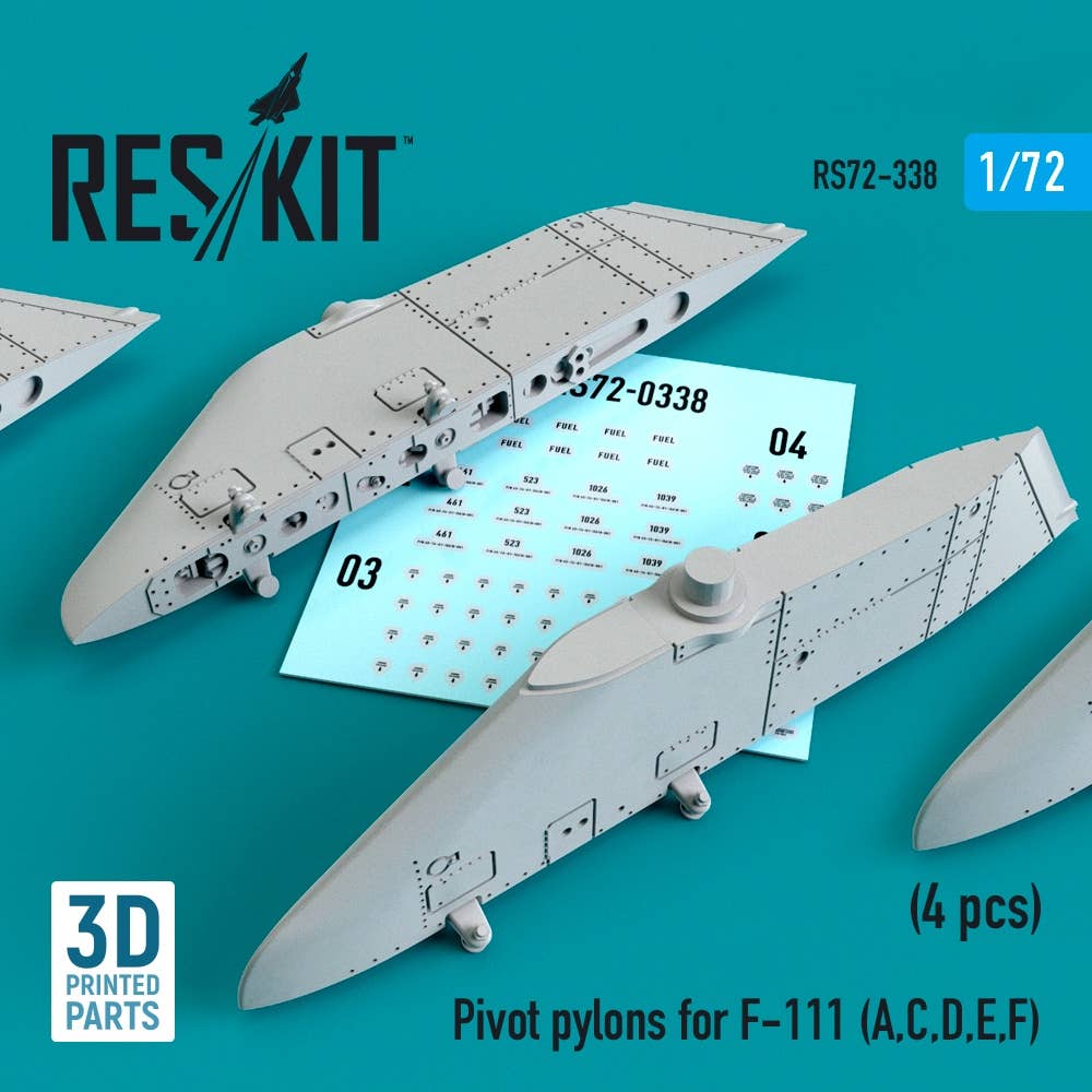 Pivot pylons for F-111 (A,C,D,E,F) (4 pcs) | HLJ.com