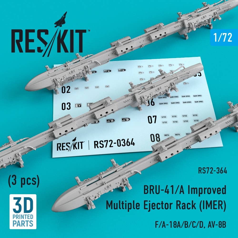 BRU-41/A Improved Multiple Ejector Rack (IMER) (3 pcs) | HLJ.com