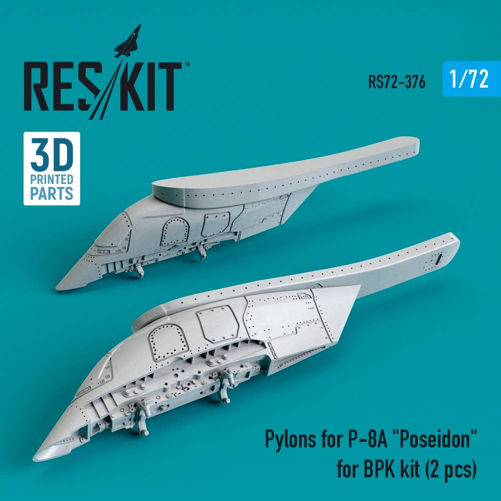Pylons for P-8A Poseidon for BPK kit (2 pcs) (3D Printing) | HLJ.com