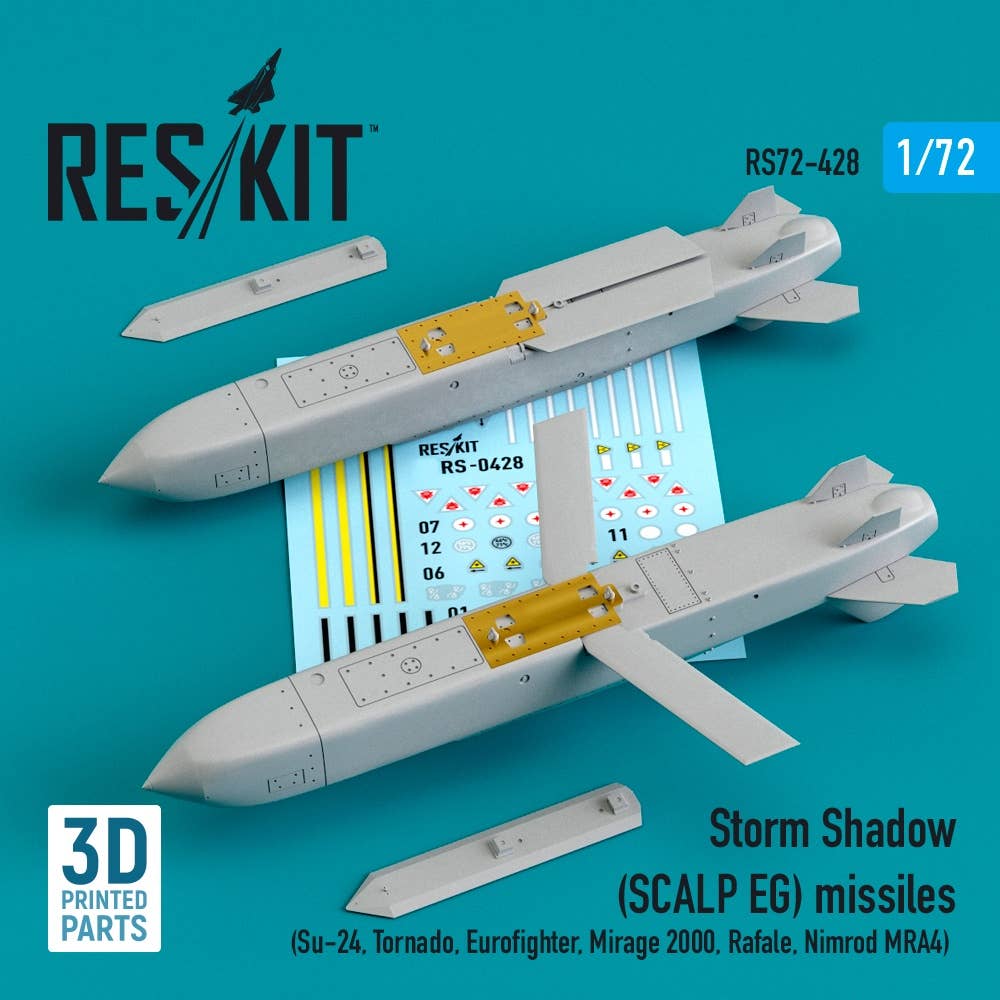 Storm Shadow (SCALP EG) missiles (2 pcs) (3D Printing) | HLJ.com