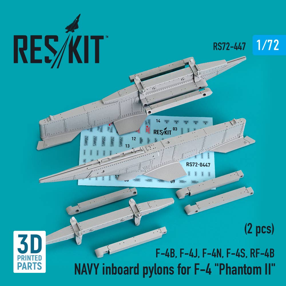 NAVY inboard pylons for F-4 Phantom II (2 pcs) | HLJ.com