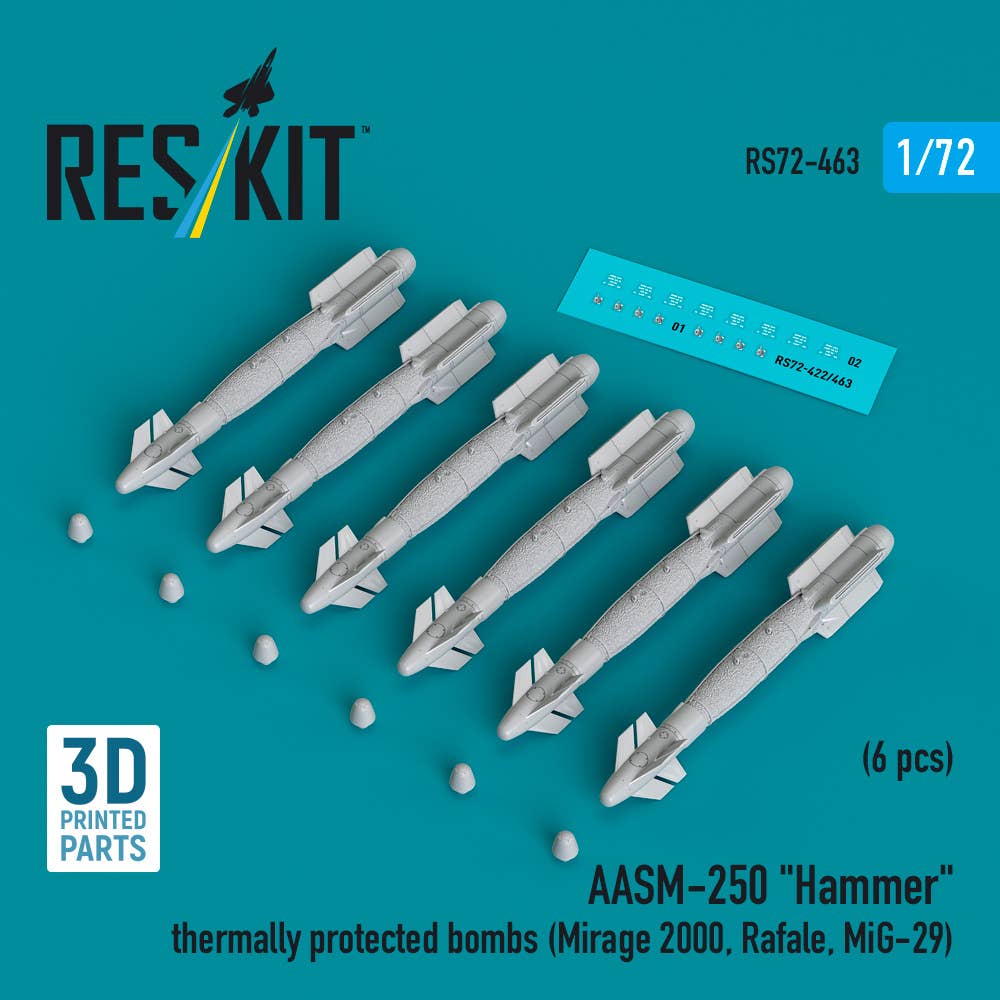 AASM-250 Hammer thermally protected bombs (6 pcs) | HLJ.com