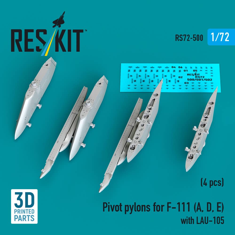 Pivot pylons for F-111 (A,D,E) with LAU-105 (4 pcs) | HLJ.com