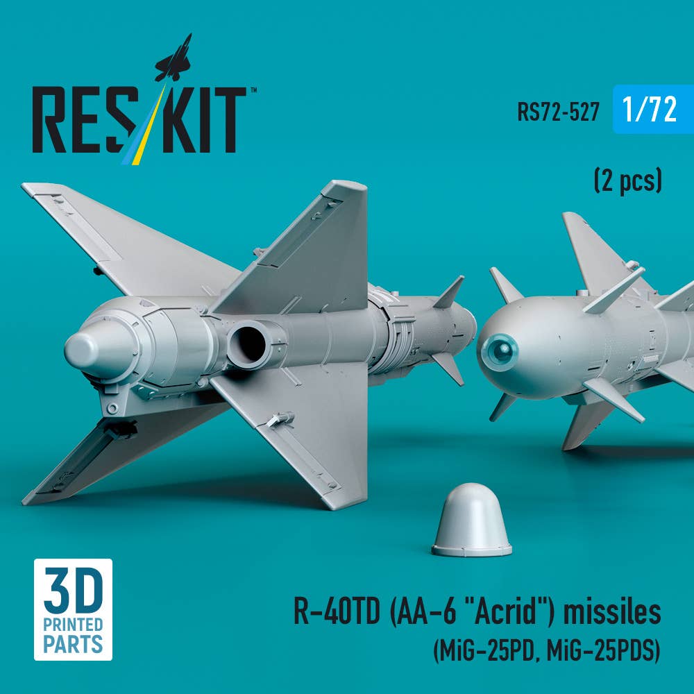R-40TD (AA-6 Acrid) IR missiles (for MiG-25PD, MiG-25PDS, 2 pcs) | HLJ.com