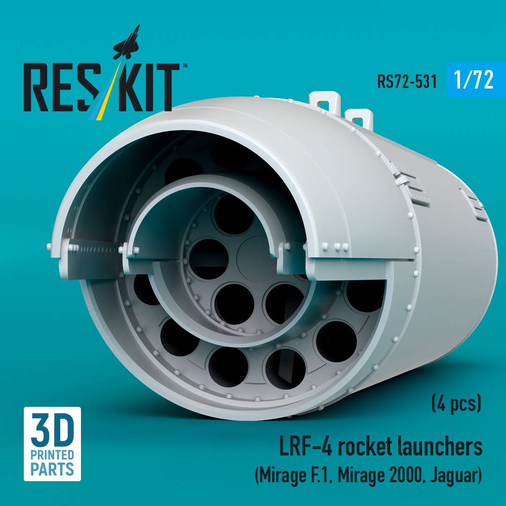 LRF-4 rocket launchers (4 pcs) (3D Printed) | HLJ.com