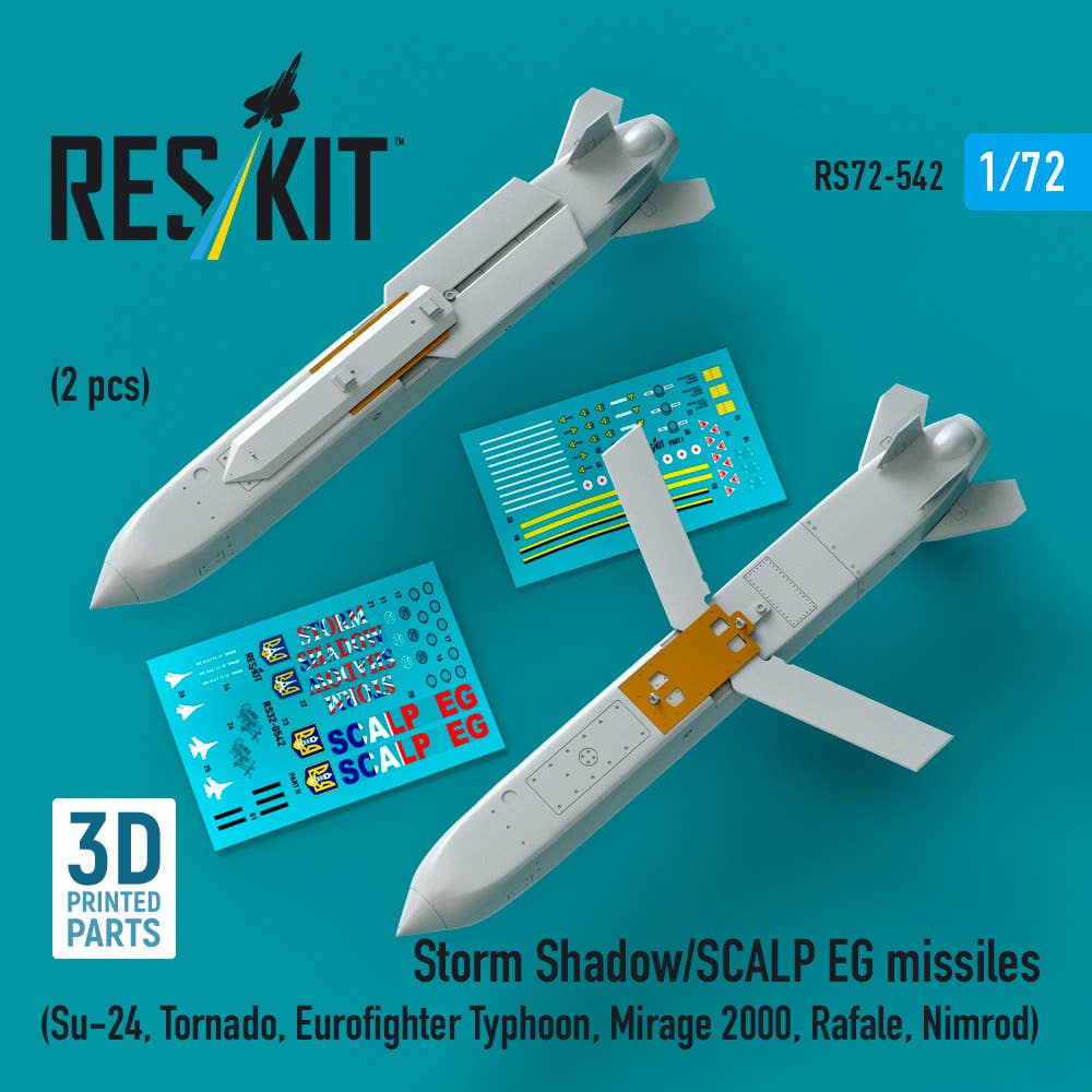 Storm Shadow/SCALP EG missiles (2 pcs) (Su-24, Tornado, Eurofighter ...