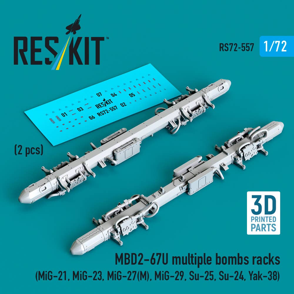 MBD2-67U multiple bombs racks (2 pcs) | HLJ.com