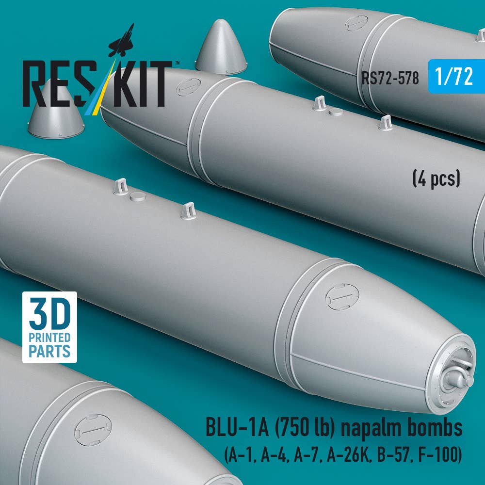 BLU-1A (750 lb) napalm bombs (4 pcs) | HLJ.com