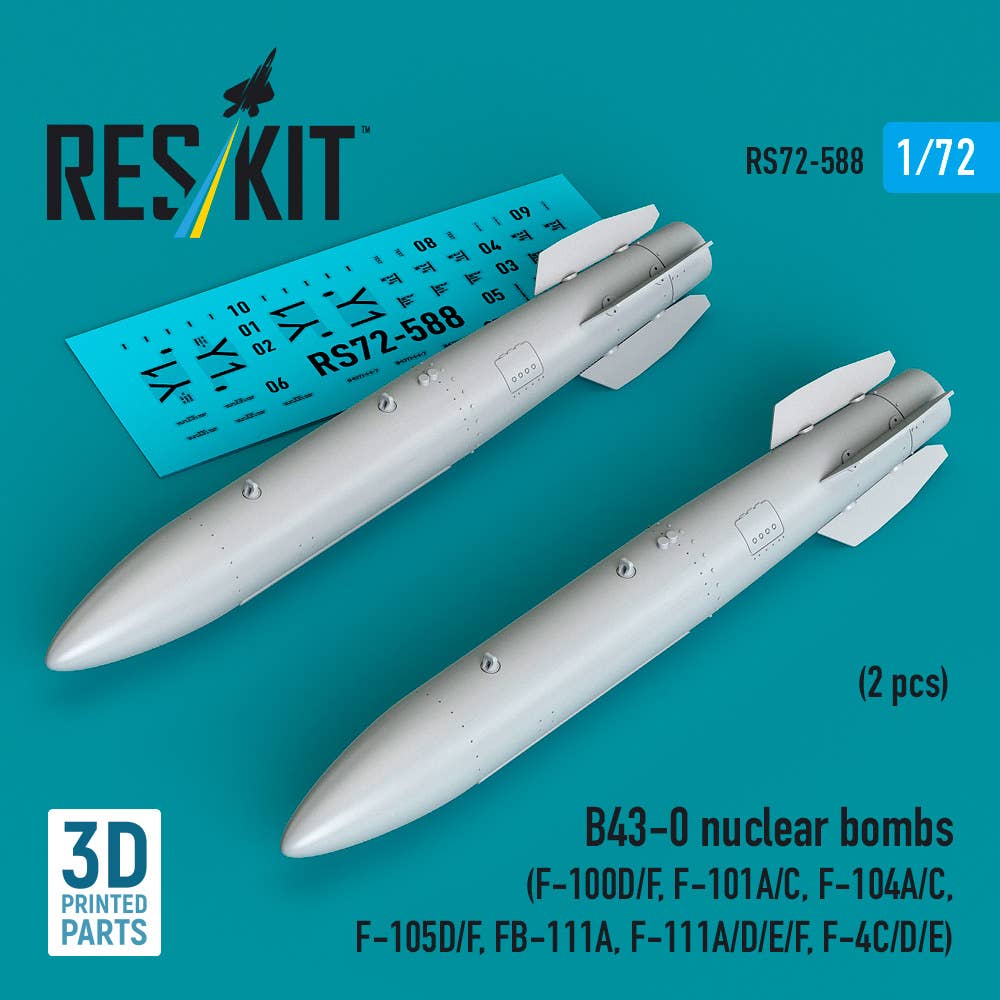 B43-0 nuclear bombs (2 pcs) | HLJ.com