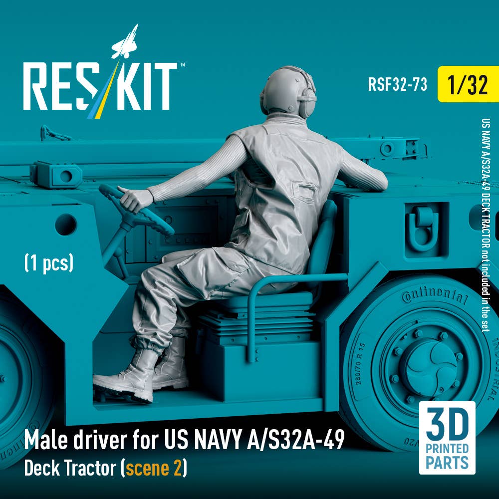 Male driver for US NAVY A/S32A-49 Deck Tractor (scene 2) | HLJ.com