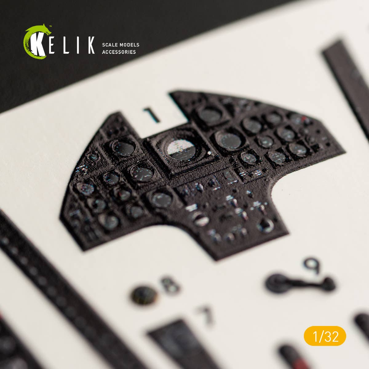 F-8J Crusader- Interior 3D Decal for Trumpeter kit | HLJ.com