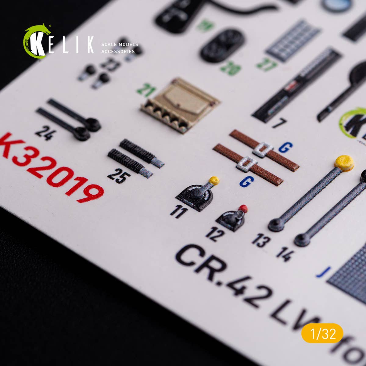 CR.42 LW - Interior 3D Decal for ICM kit | HLJ.com