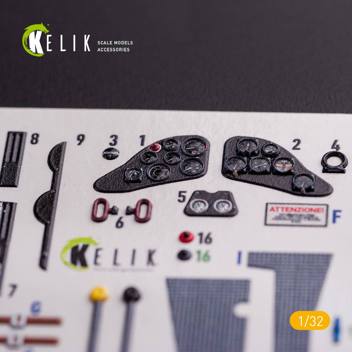 CR.42 LW - Interior 3D Decal for ICM kit | HLJ.com
