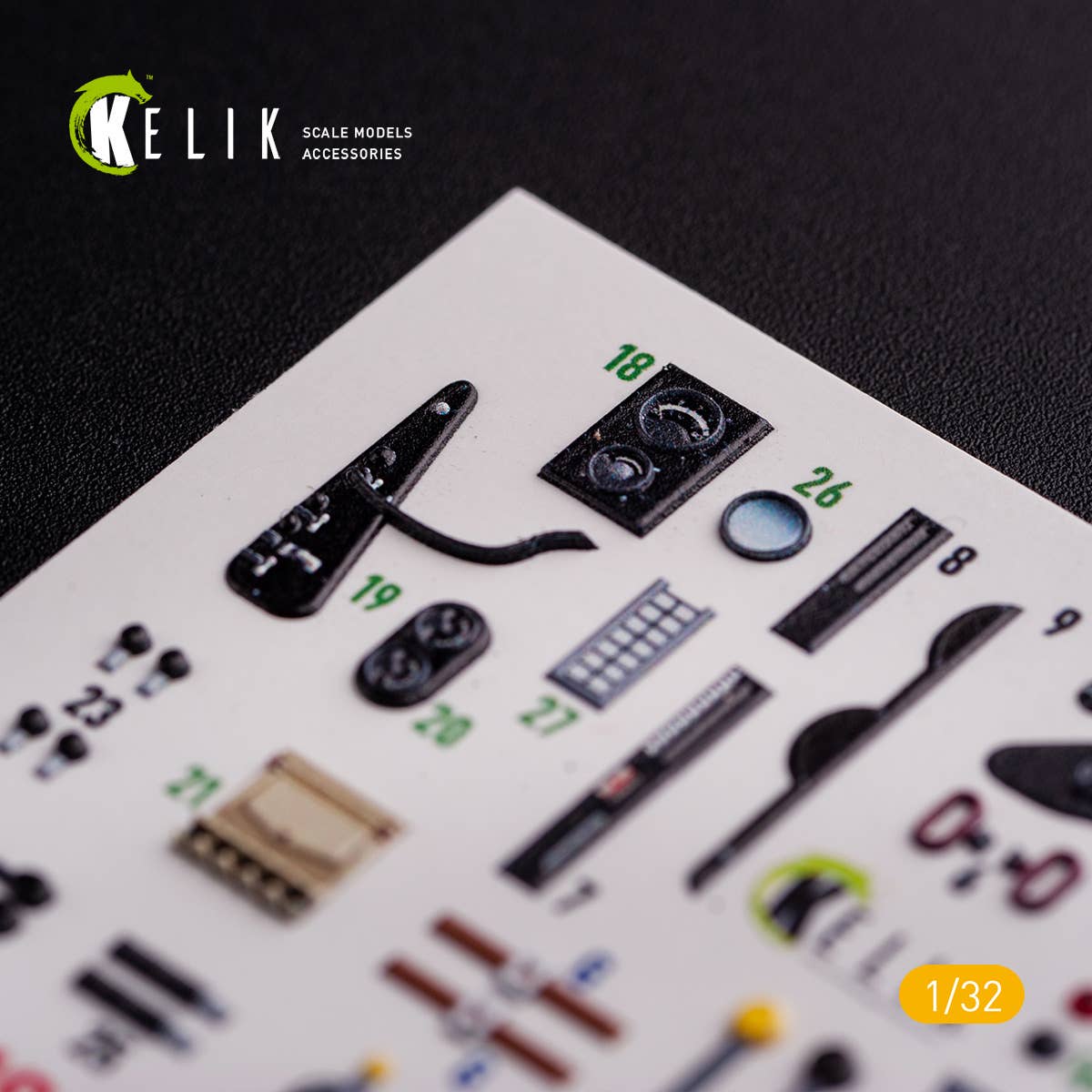 CR.42 LW - Interior 3D Decal for ICM kit | HLJ.com