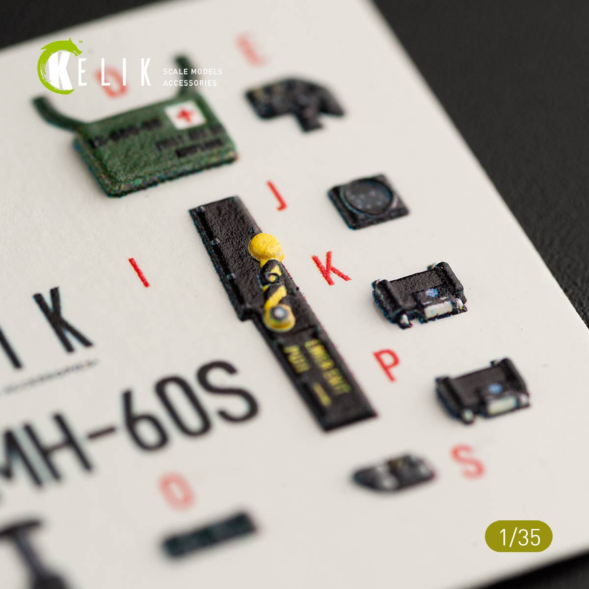 MH-60S Knight Hawk interior 3D decals for Kitty Hawk kit | HLJ.com