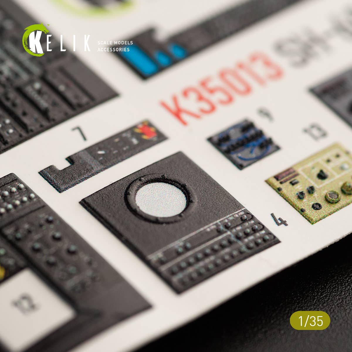 SH-60B interior 3D decals for Kitty Hawk kit | HLJ.com