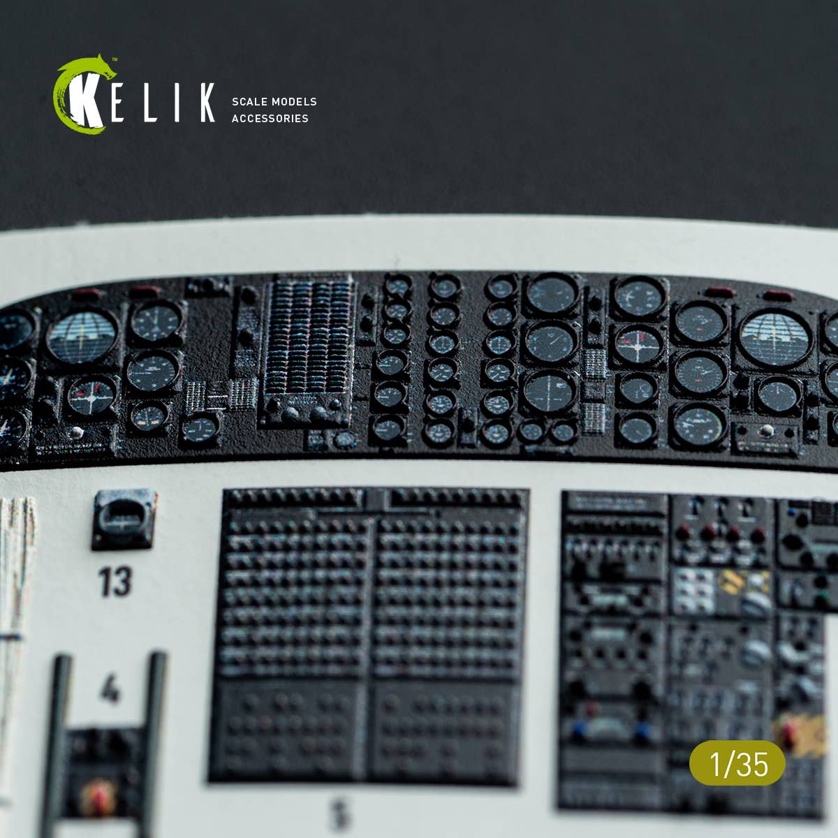 S-64E Skycrane - interior 3D decals for ICM kit | HLJ.com