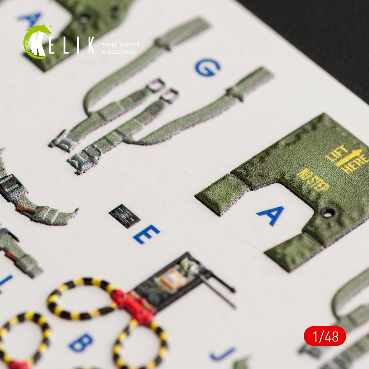 F-4G interior 3D decals for Meng kit | HLJ.com