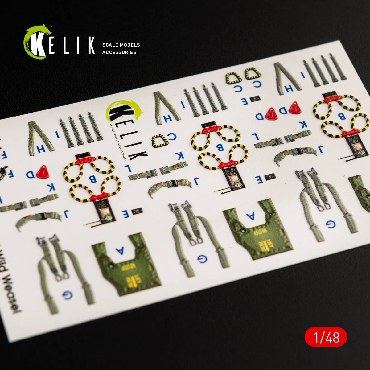 F-4G interior 3D decals for Meng kit | HLJ.com
