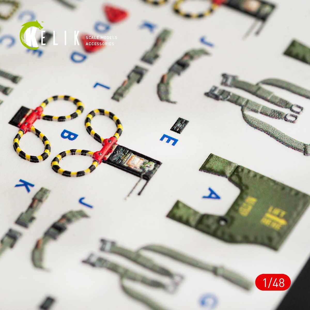 F-4G interior 3D decals for Meng kit | HLJ.com