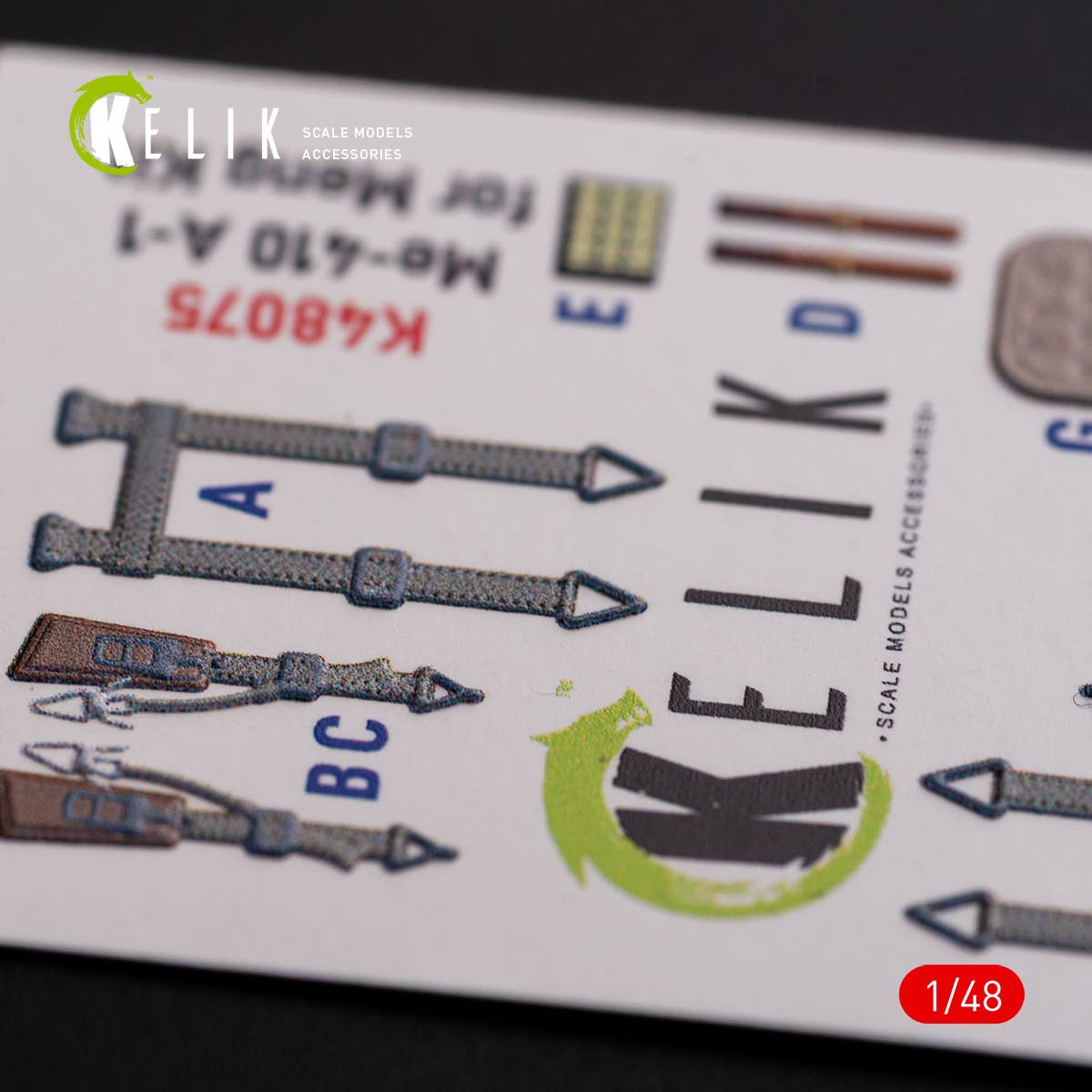 Messerschmitt Me-410 A1 interior 3D decals for Meng Model kit | HLJ.com