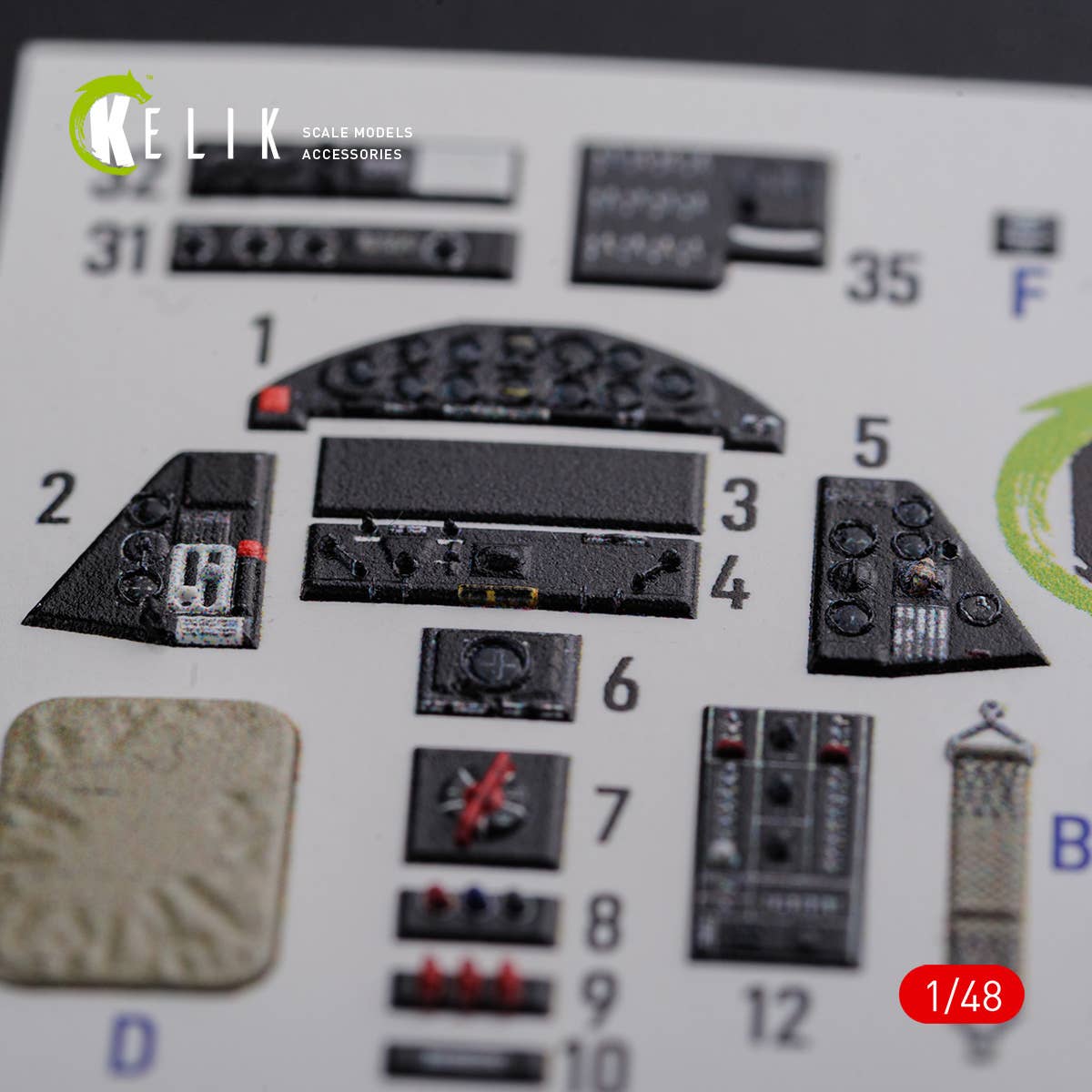 TBF-1C interior 3D decals for Academy kit | HLJ.com