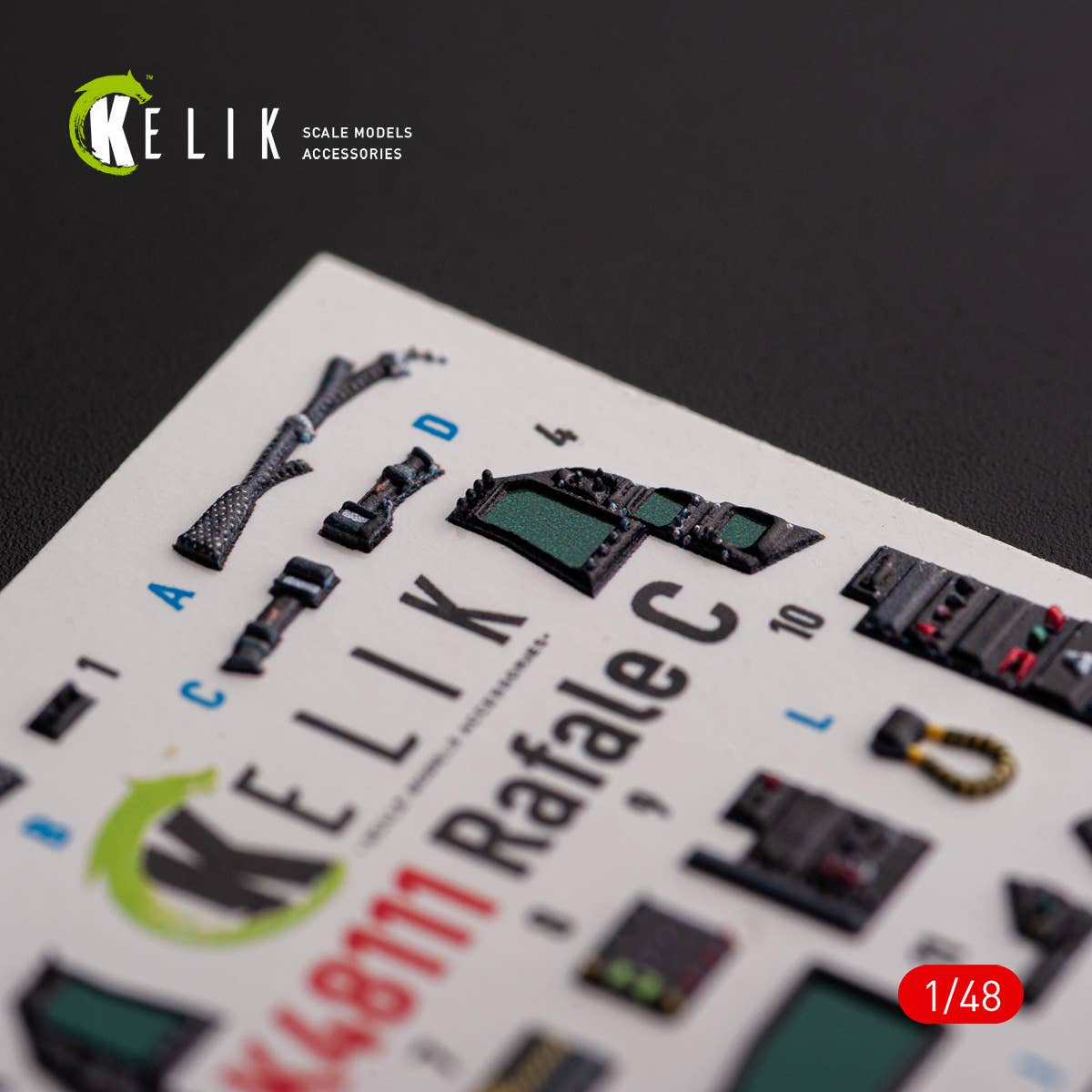 Rafale C - interior 3D decals for Academy/Revell kit | HLJ.com