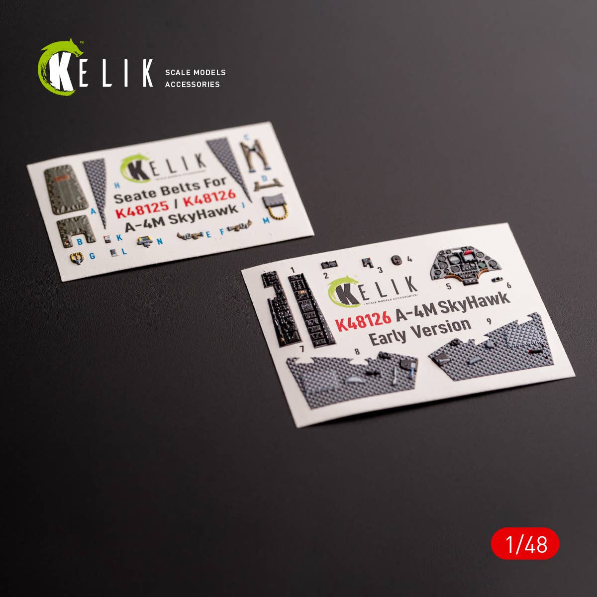 A-4M Early production- interior 3D decals for Magic Factory kit (for ...