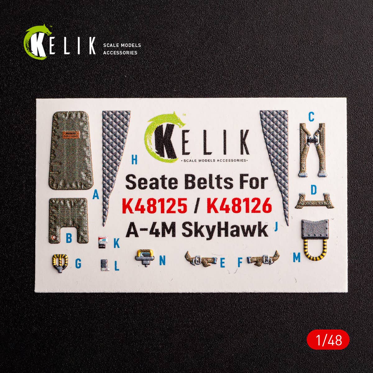 A-4M Early production- interior 3D decals for Magic Factory kit (for ...