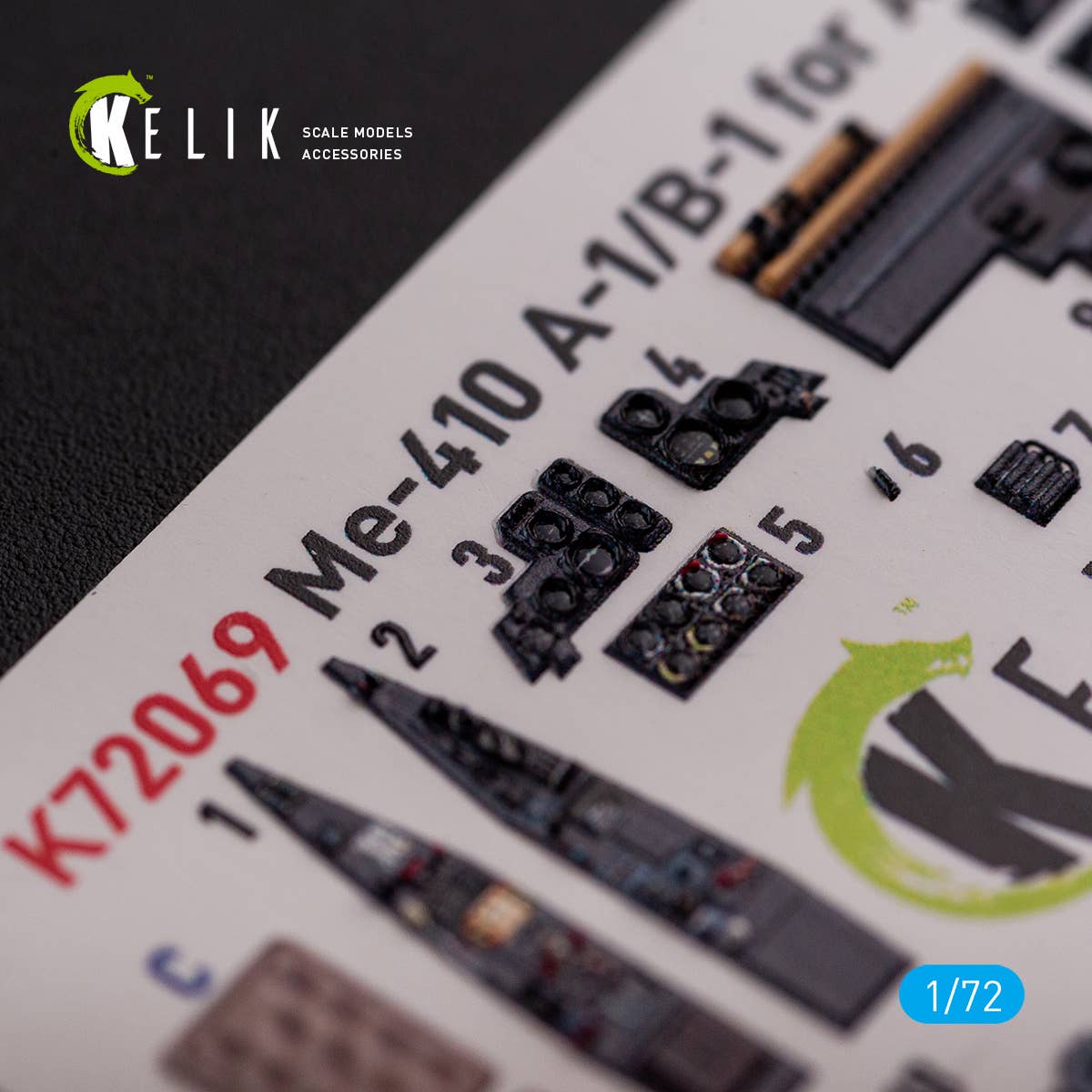 Messerschmitt Me410A-1 interior 3D decals for Airfix Kit | HLJ.com
