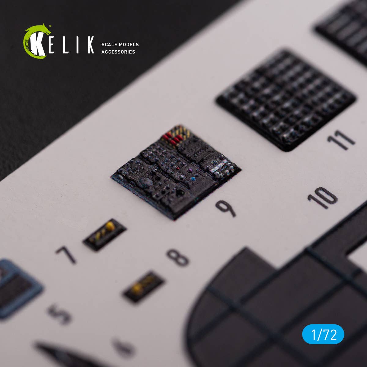 CH-53D Sea Stallion interior 3D decals for Fujimi / Academy Kit | HLJ.com