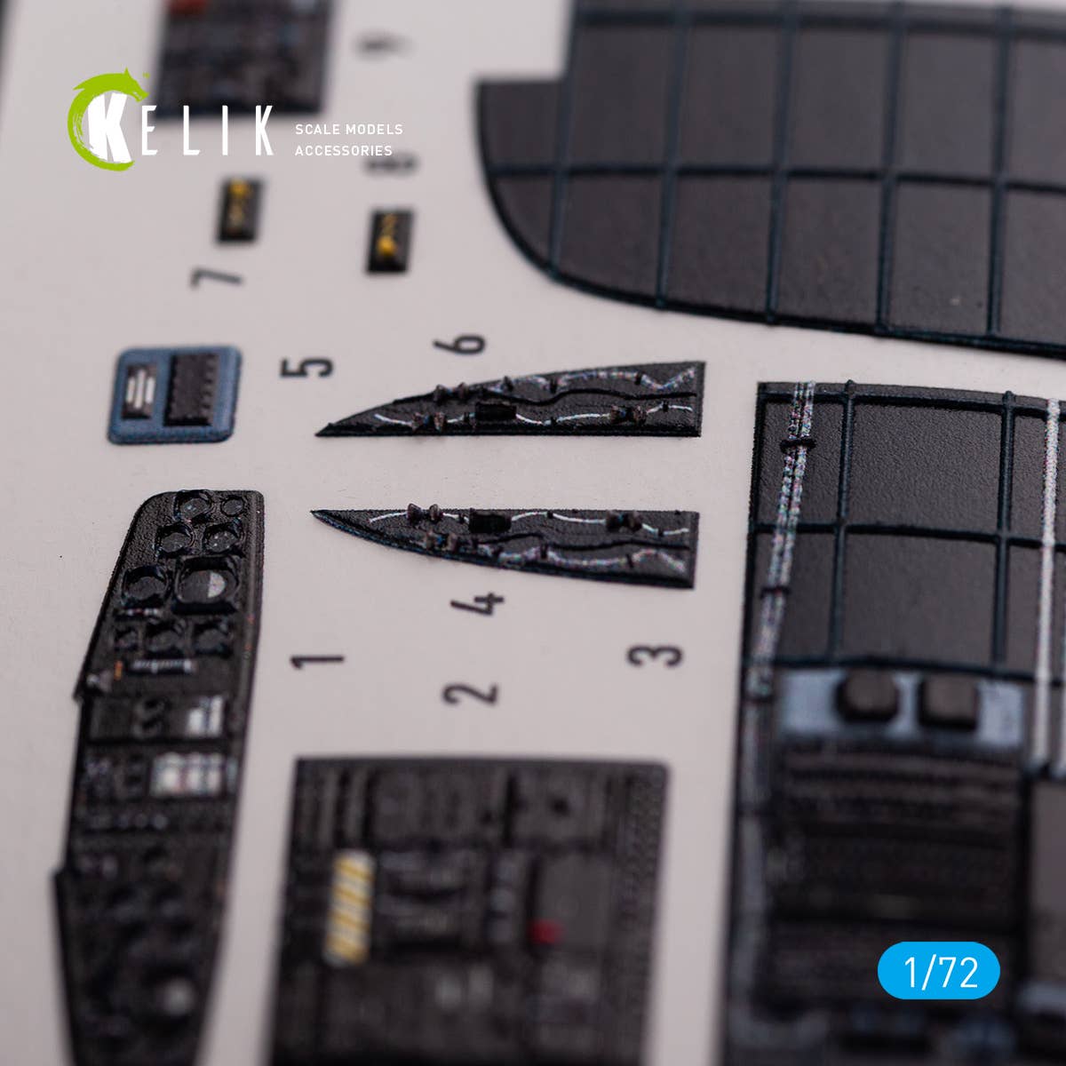 CH-53D Sea Stallion interior 3D decals for Fujimi / Academy Kit | HLJ.com