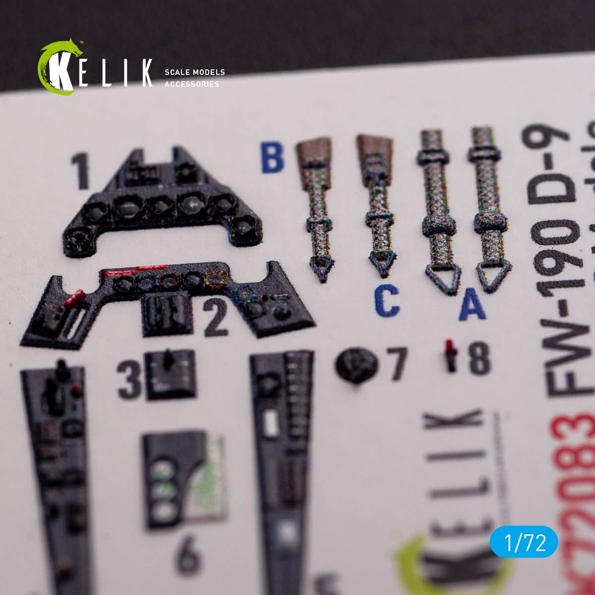 Fw 190 D-9 interior 3D decals for IBG Models Kit | HLJ.com