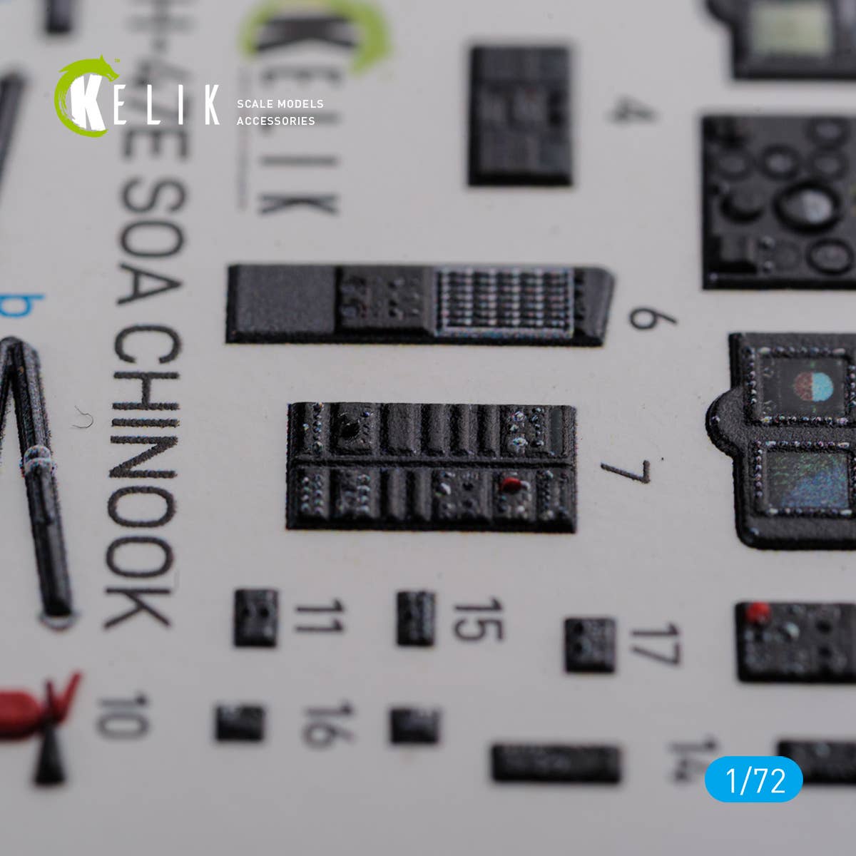 MH-47E interior 3D decals for Italeri kit | HLJ.com