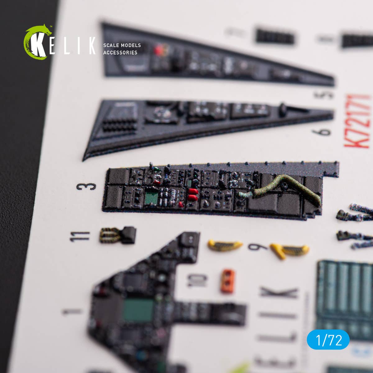 F-117A NIgHTHAWK - interior 3D decals for Academy kit | HLJ.com