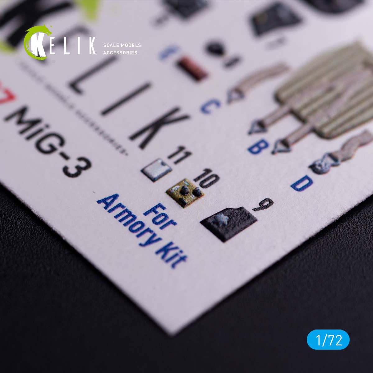 MiG-3 - interior 3D decals for Armory kit | HLJ.com