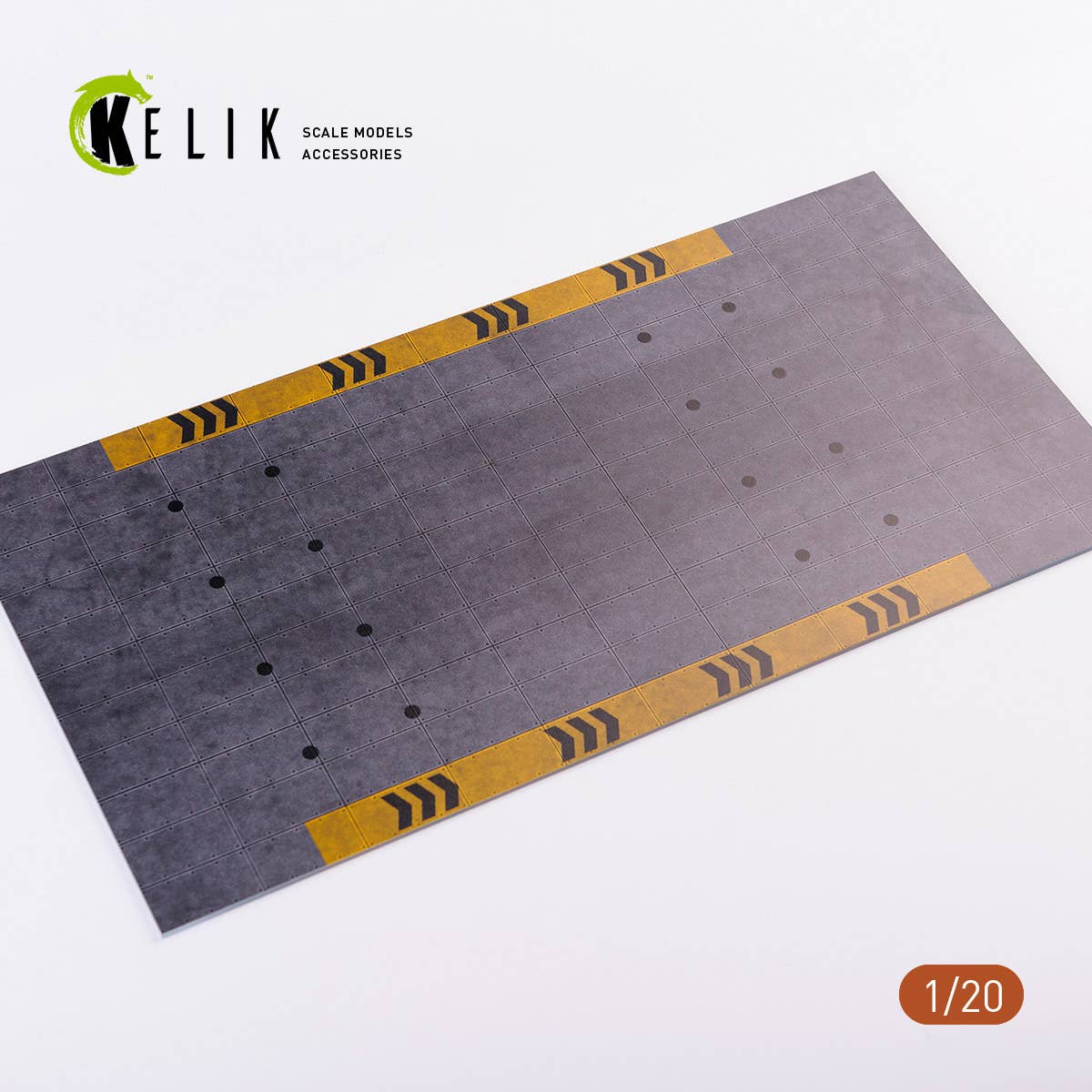 F1 garage Type 1 Base - Acrylic 3 mm (180 x 357 mm) (210 g) | HLJ.com