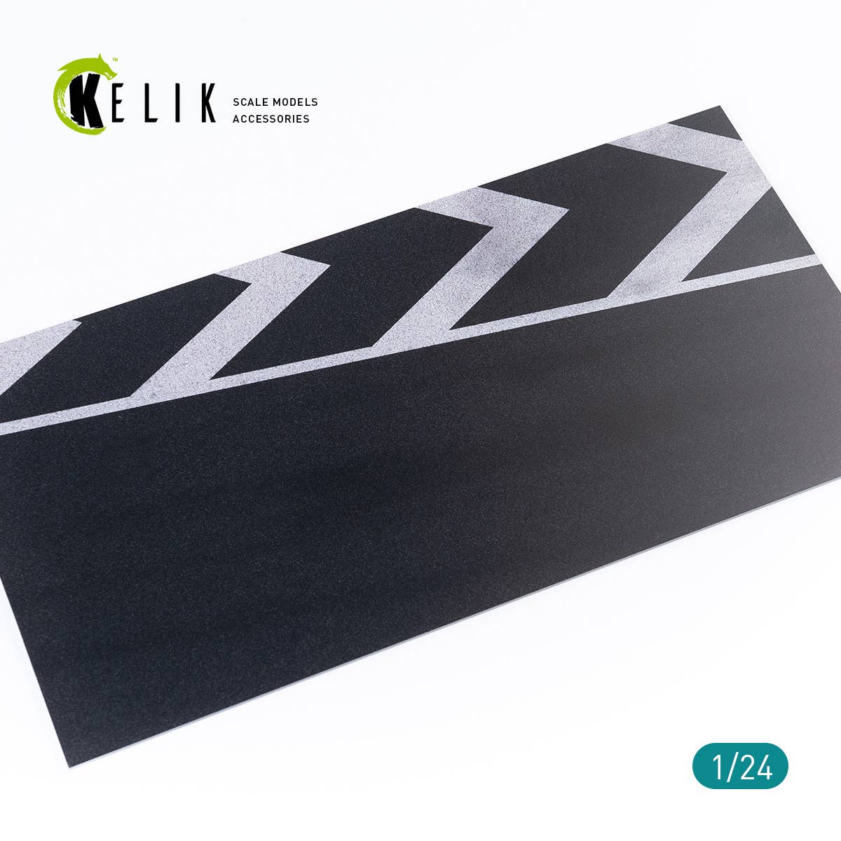 Asphalt road race track Base - Acrylic 3 mm (180 x 357 mm) | HLJ.com