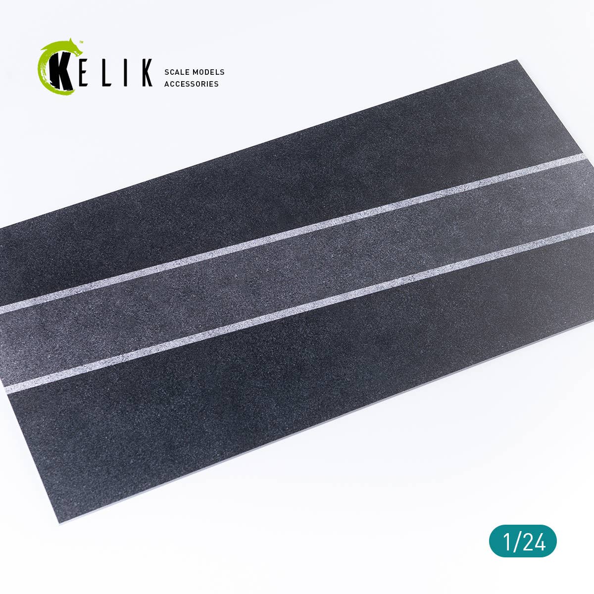 Asphalt road 24 Hours of Le Mans type 3 Base - Acrylic 3 mm (180 x 357 ...