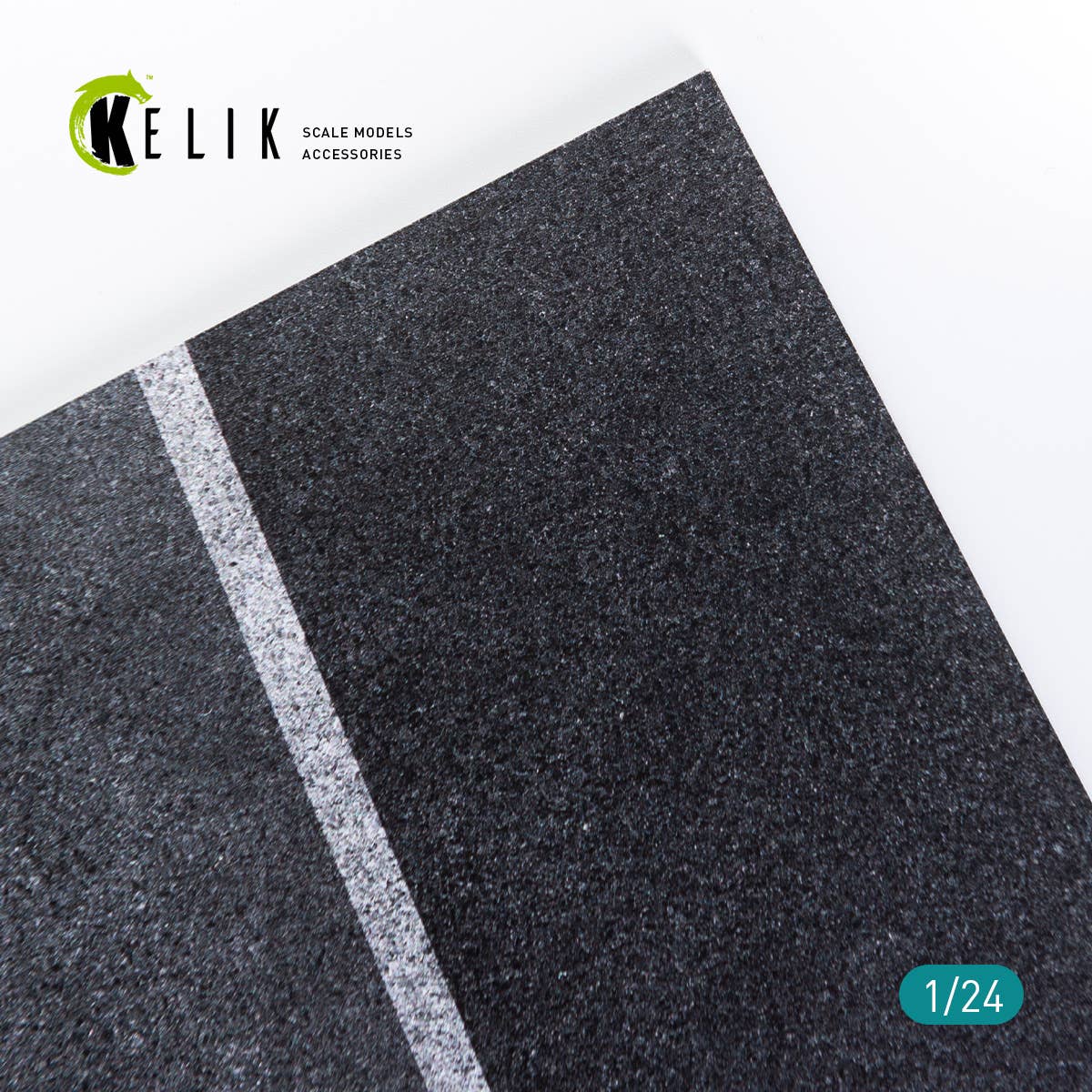 Asphalt road 24 Hours of Le Mans type 3 Base - Acrylic 3 mm (180 x 357 ...