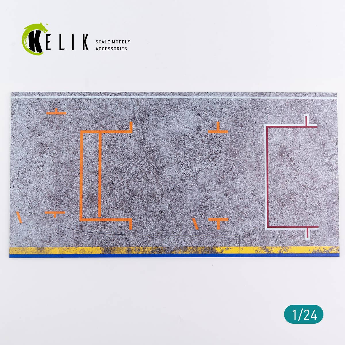 Pitstop 24 Hours of Le Mans type 1 Base - Acrylic 3 mm (180 x 357 mm ...