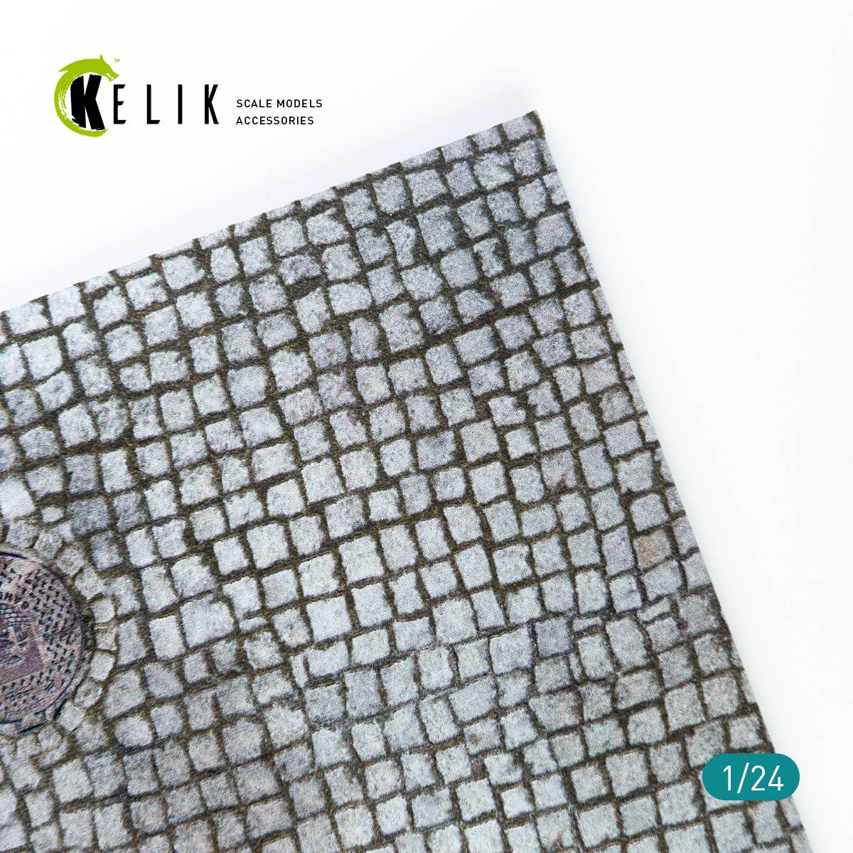 Paving stone road Base - Acrylic 3 mm (180 x 357 mm) (210 g) | HLJ.com