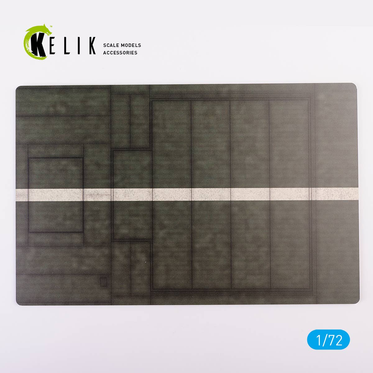 HMS Argus 1943 Type 1 - Base - Acrylic 3 mm (280 x 180 mm) (170 g ...