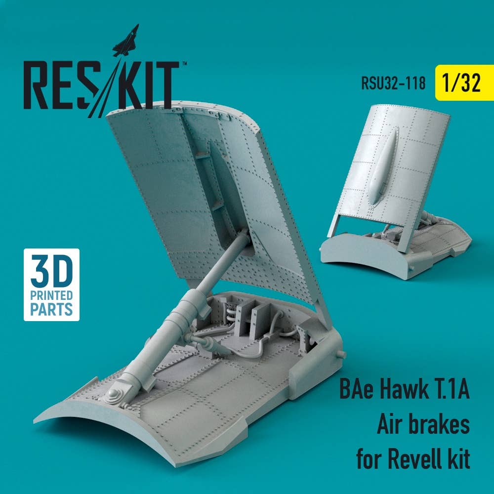 BAe Hawk T.1A air brakes for Revell kit (3D Printing) | HLJ.com