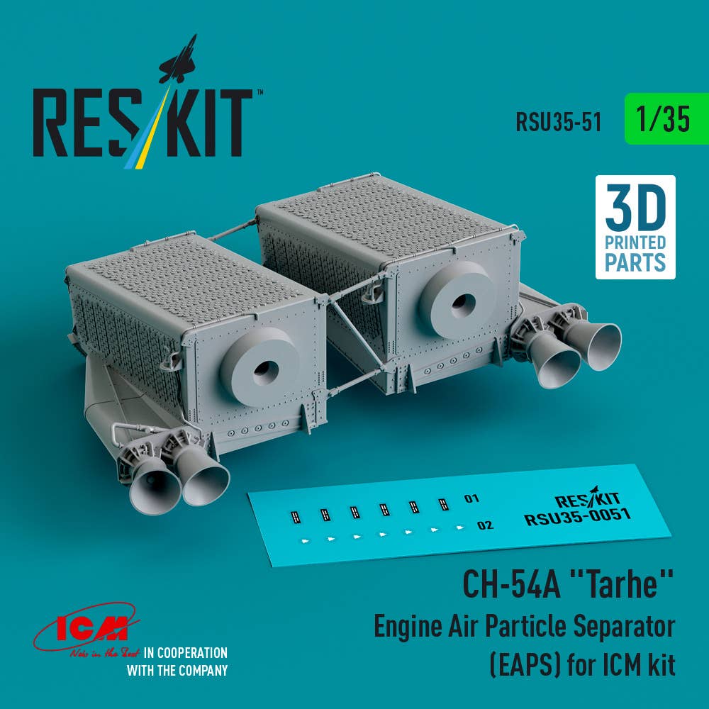CH-54A Tarhe Engine Air Particle Separator (EAPS) for ICM kit | HLJ.com