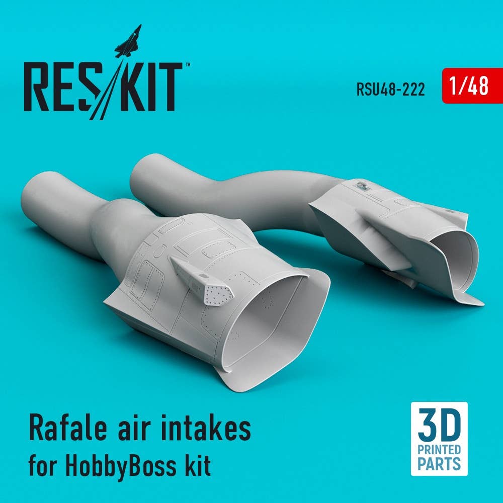 Rafale air intakes for HobbyBoss kit (3D Printing) | HLJ.com
