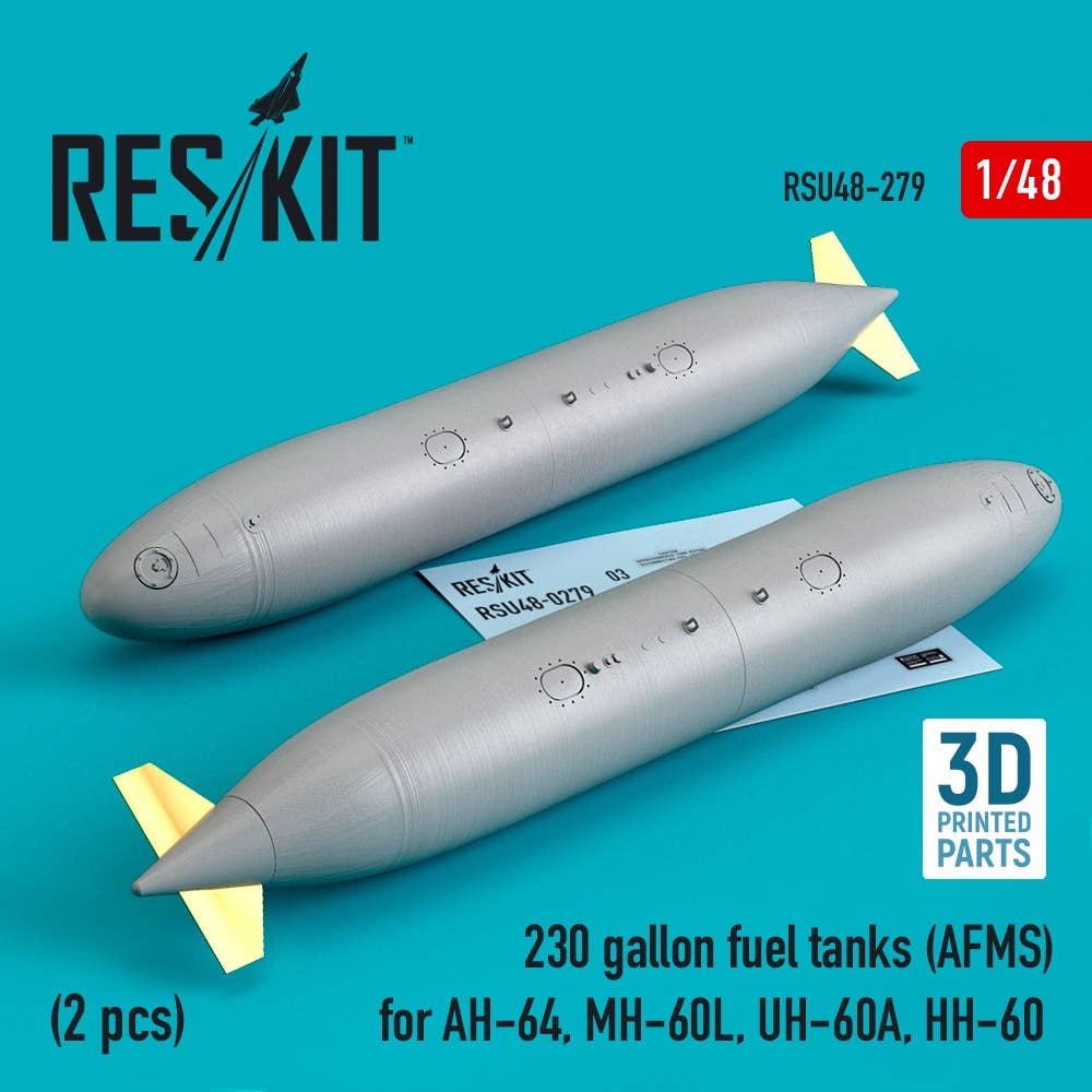 230 gallon fuel tanks (AFMS) for AH-64, MH-60L, UH-60A, HH-60 (2 pcs ...