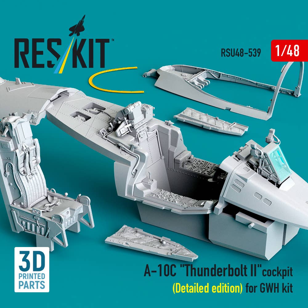A-10C Thunderbolt II cockpit (Detailed edition) for GWH kit | HLJ.com