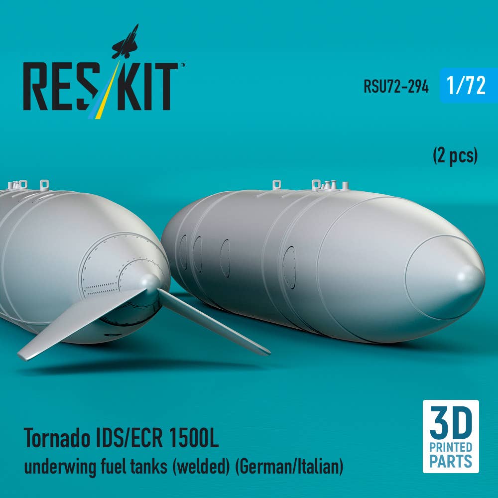 Tornado IDS/ECR 1500L underwing fuel tanks (welded) (German/Italian) (2 ...